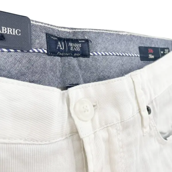 Emporio Armani Logo Straight Leg Jeans