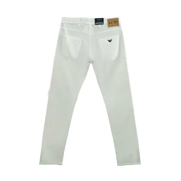 Emporio Armani Logo Straight Leg Jeans