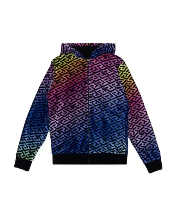 Versace La Greca Print Hoodie
