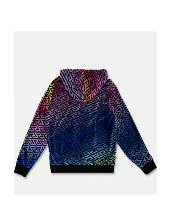 Versace La Greca Print Hoodie