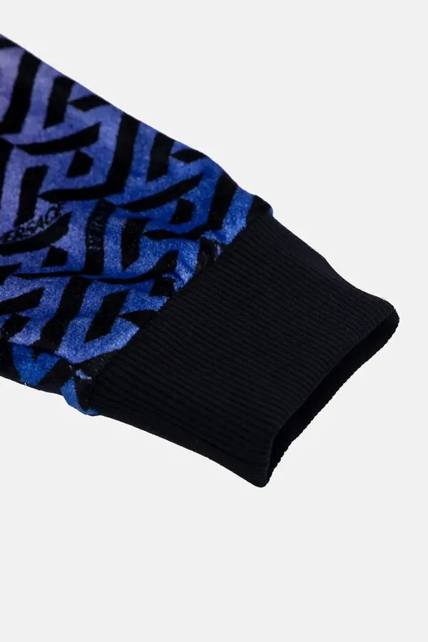 Versace La Greca Print Hoodie