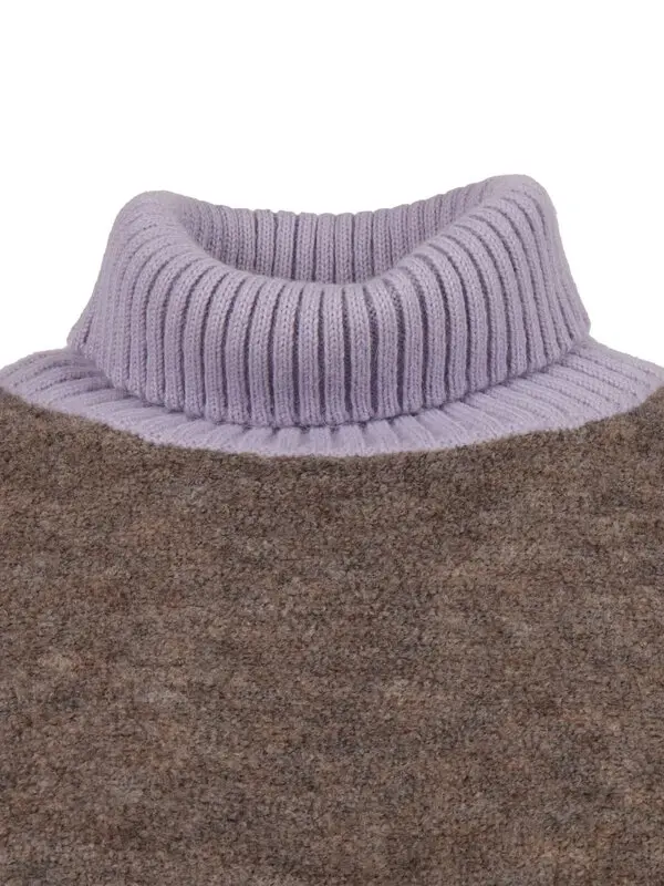 K-WAY High-collar Knit Jumper