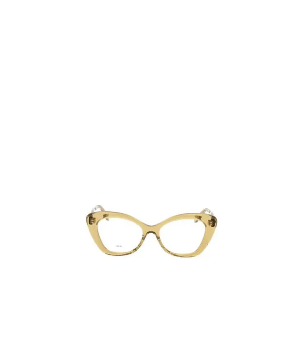 Loewe Cat Eye Frame Eyeglasses - Nude