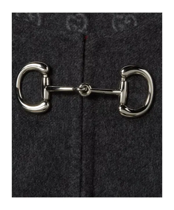 Gucci Horsebit Cape - Dark Gray