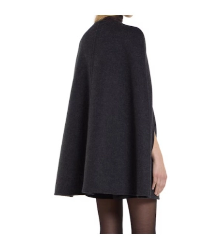 Gucci Horsebit Cape - Dark Gray