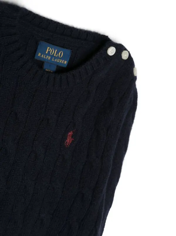 Ralph Lauren Polo Pony Cable-knit Jumper