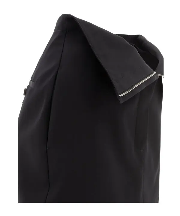Alexander McQueen Zip Detail Midi Skirt