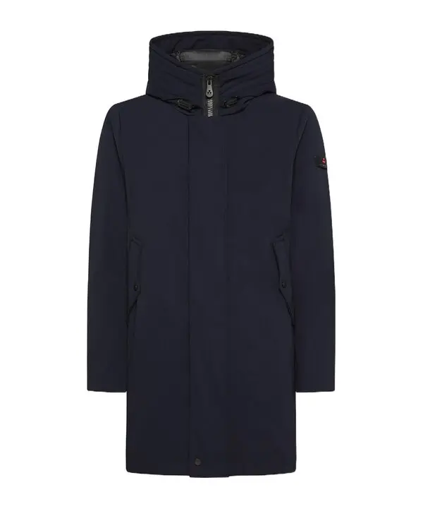 Peuterey Three-layer Sturdy Fabric Parka - Graphite Blue