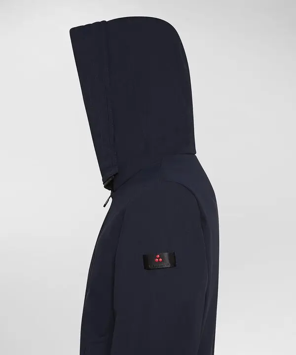 Peuterey Three-layer Sturdy Fabric Parka - Graphite Blue