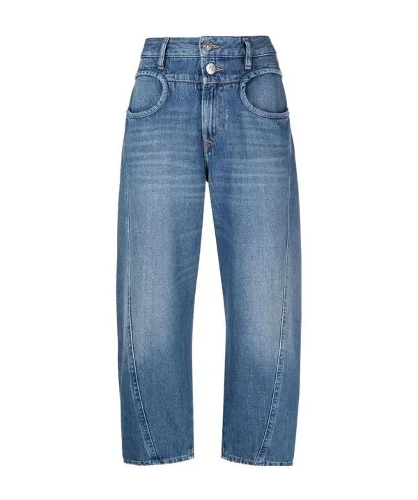 DIESEL® High-rise Wide-leg Jeans