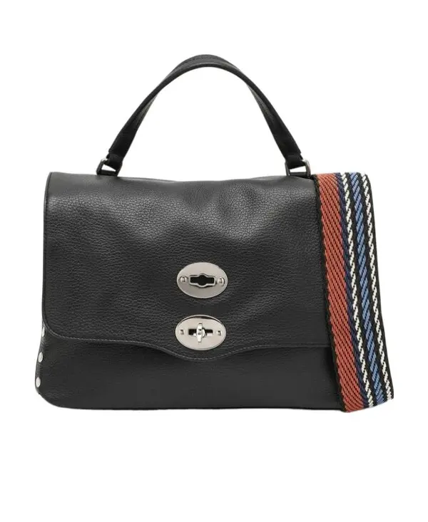 ZANELLATO Small Postina Daily Top Handle Bag - Black