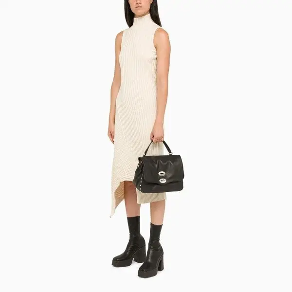 ZANELLATO Small Postina Daily Top Handle Bag - Black