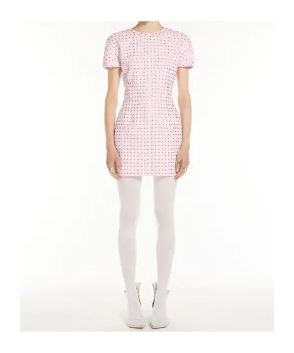 Sportmax Embellished Crewneck Dress