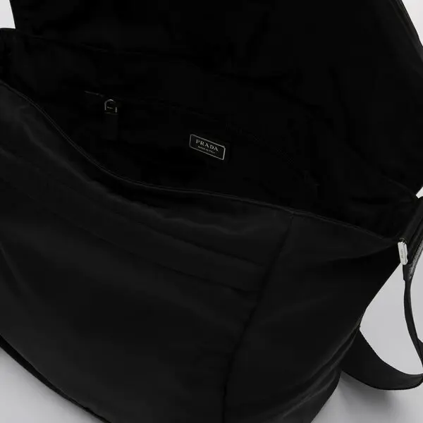 Prada Re-nylon Crossbody Bag With Triangle Logo