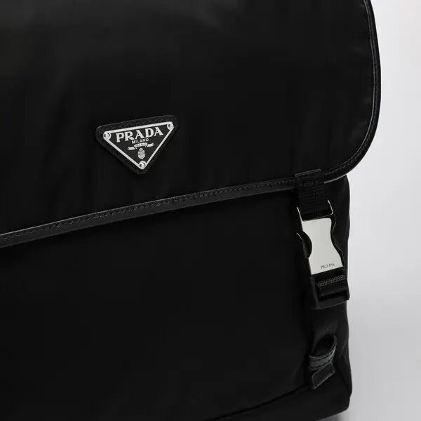 Prada Re-nylon Crossbody Bag With Triangle Logo