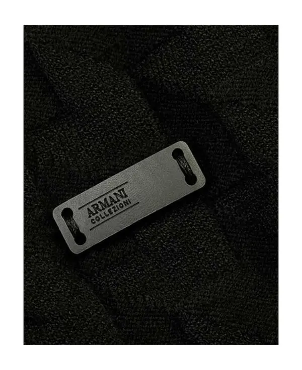 Emporio Armani Knitted Pullover - Black