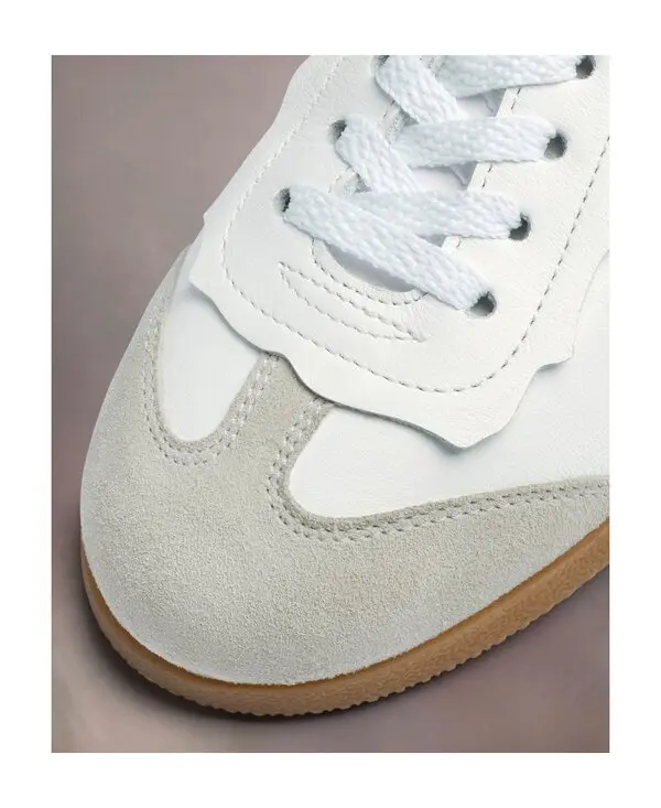 MAISON MARGIELA Panelled Lace-up Sneakers - White