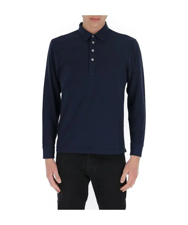 ORIGINAL VINTAGE Long-sleeved Polo Shirt