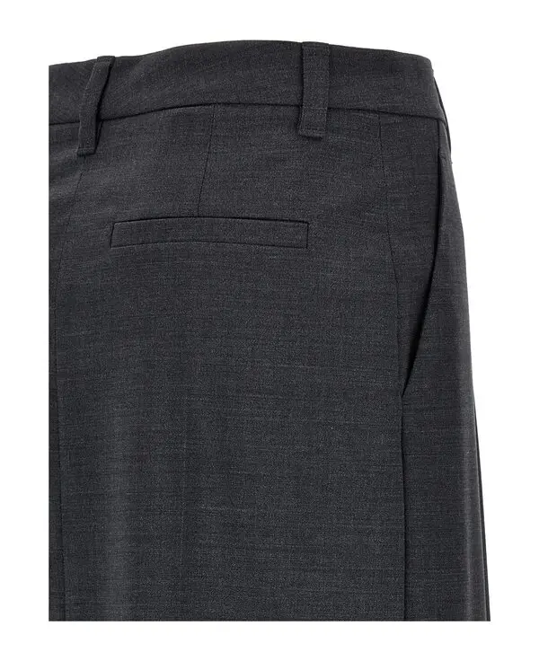 Brunello Cucinelli Dart Detailed Pencil Skirt