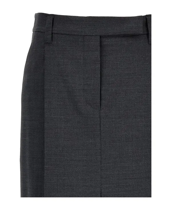 Brunello Cucinelli Dart Detailed Pencil Skirt