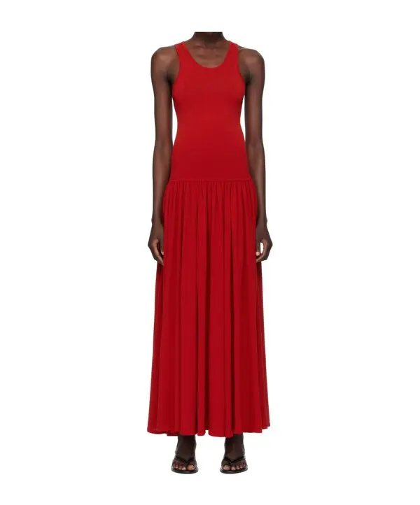 Loulou De Saison Jada Maxi Dress - Red