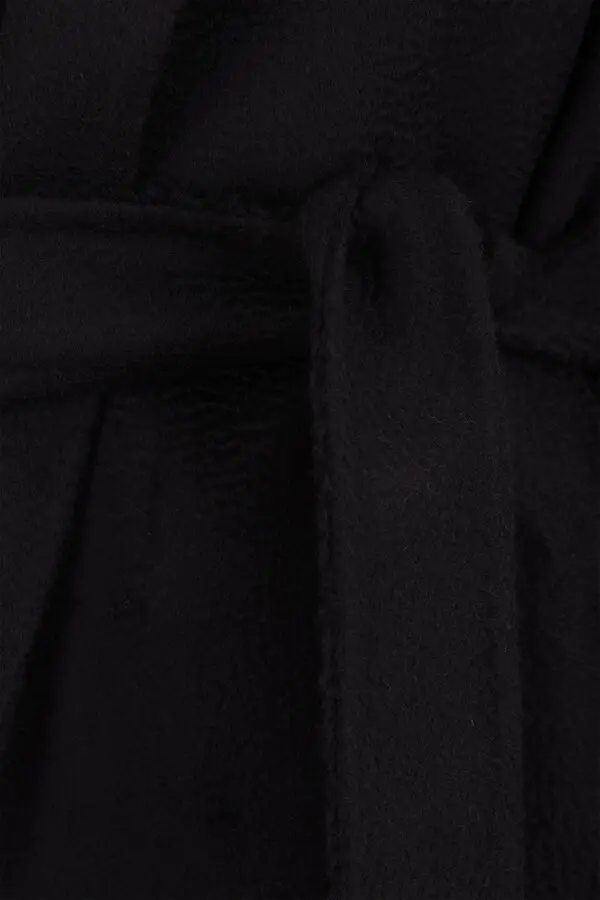 Max Mara Harold Belted Coat - Black