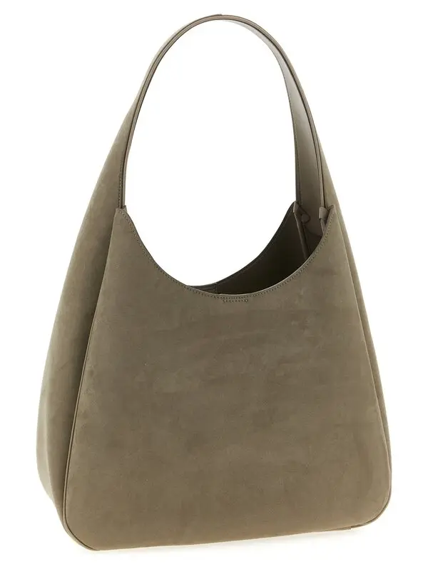 Stella McCartney Logo Perforated Shoulder Bag