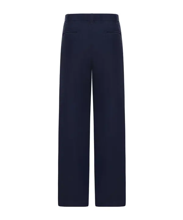 Giorgio Armani Pleated Trousers - Night Sky