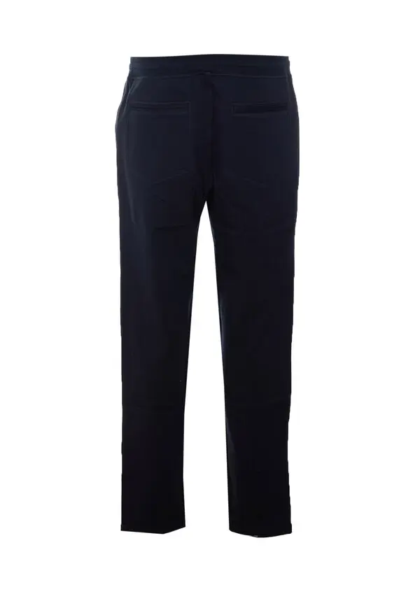 Brunello Cucinelli Straight Leg Trousers With Drawstring Waist