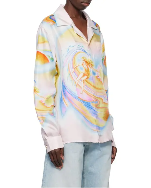 Casablanca Psychedelic Nirvana Long-sleeved Shirt - Multicolor