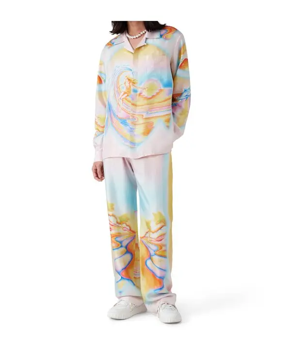 Casablanca Psychedelic Nirvana Long-sleeved Shirt - Multicolor