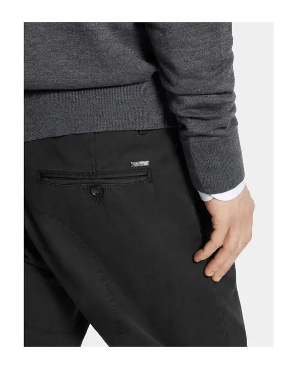 Dsquared2 D2 Sexy Tapered-leg Chino Pants - Black