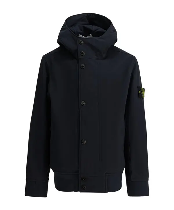Stone Island Long-sleeved Hooded Jacket