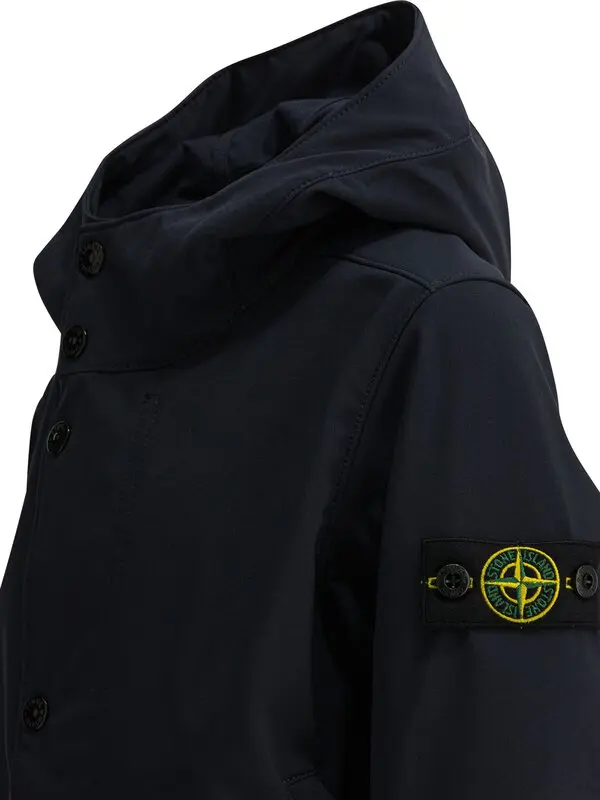 Stone Island Long-sleeved Hooded Jacket