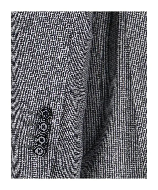 LARDINI Single-breasted Blazer - Gray