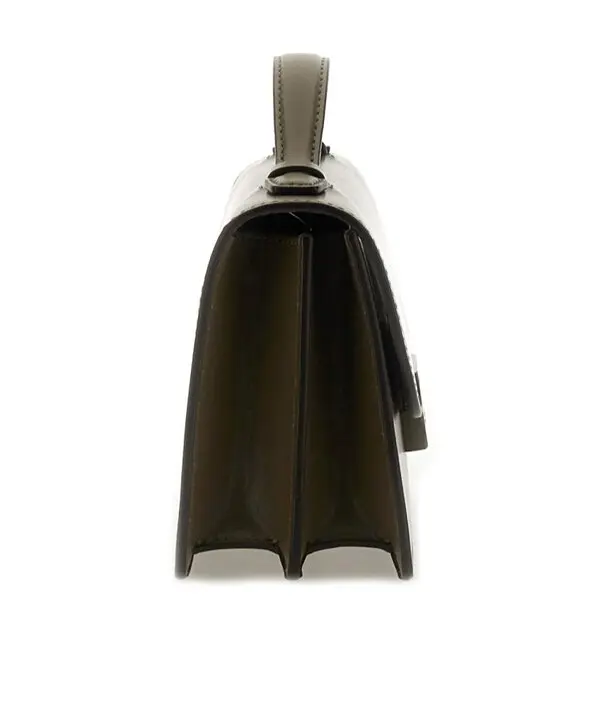Victoria Beckham Logo Plaque Mini Shoulder Bag - Black