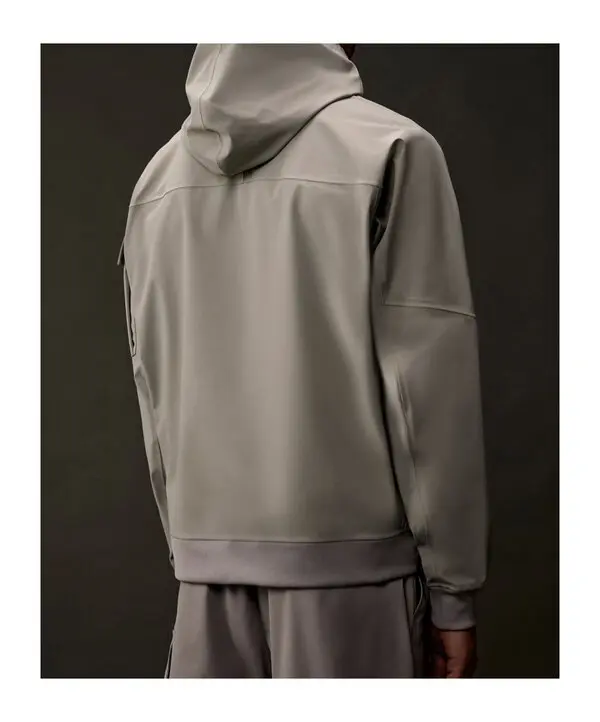 C.P. COMPANY Metroshell Zip Hooded Jacket - Grey