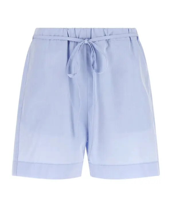 Loulou De Saison Elastic Waist Shorts - Blue