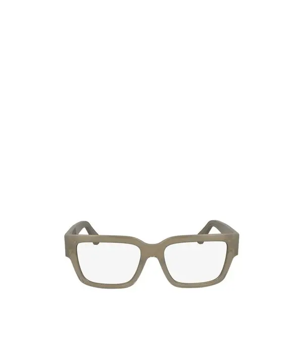 FERRAGAMO Rectangle Frame Eyeglasses - Opaline Honey