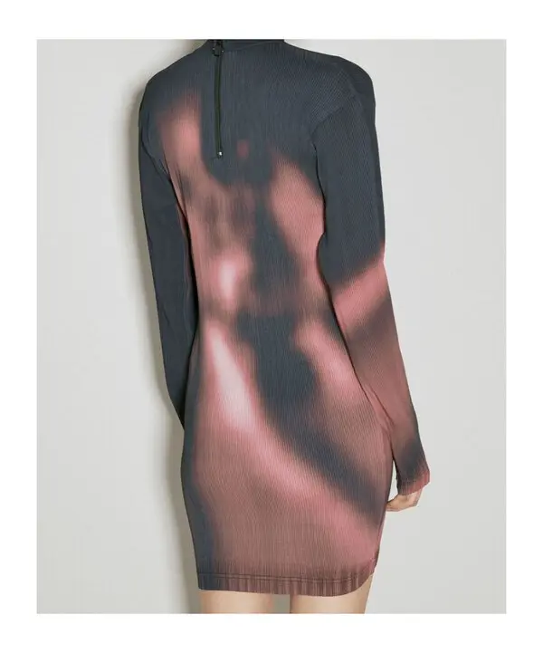 Eytys Rhye Graphic-printed Mini Dress