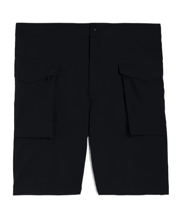 Aspesi Lou Bis Poplin Shorts - Navy Blue