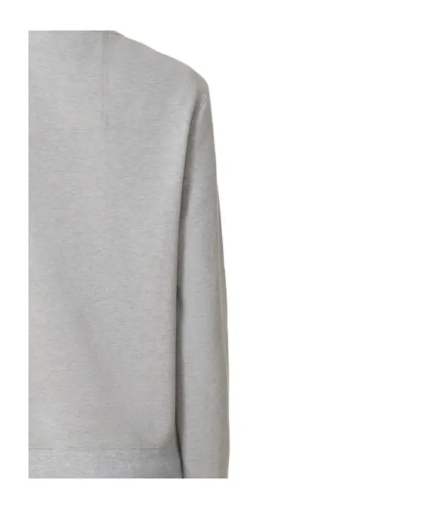 LANVIN Crewneck Long-sleeved Sweatshirt With Ribbed Details