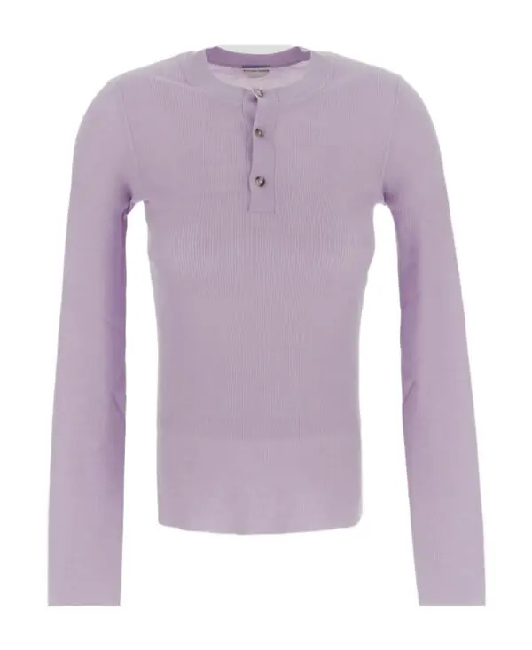 Bottega Veneta Button-up Wool Jumper