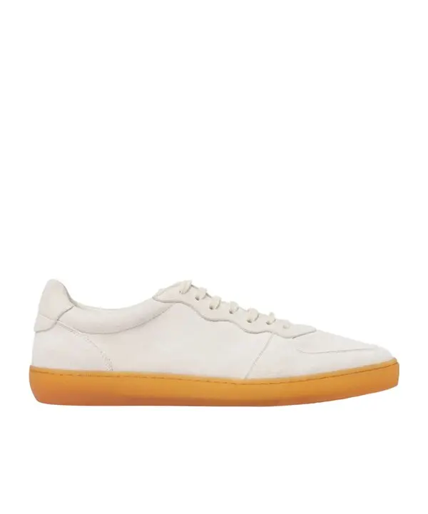 SCAROSSO Aureliano Lace-up Sneakers - Cream