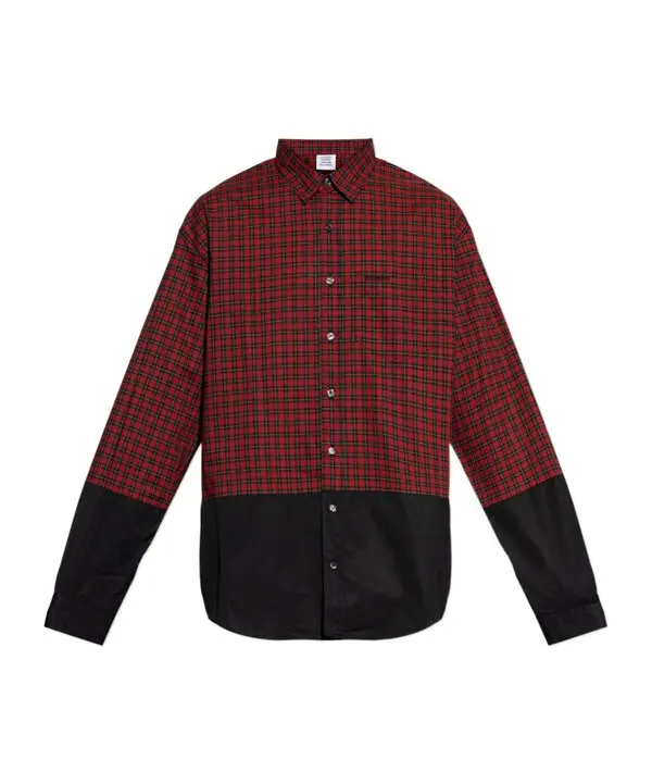 Vetements Checked Oversized Shirt