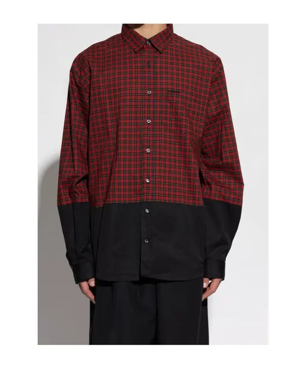 Vetements Checked Oversized Shirt