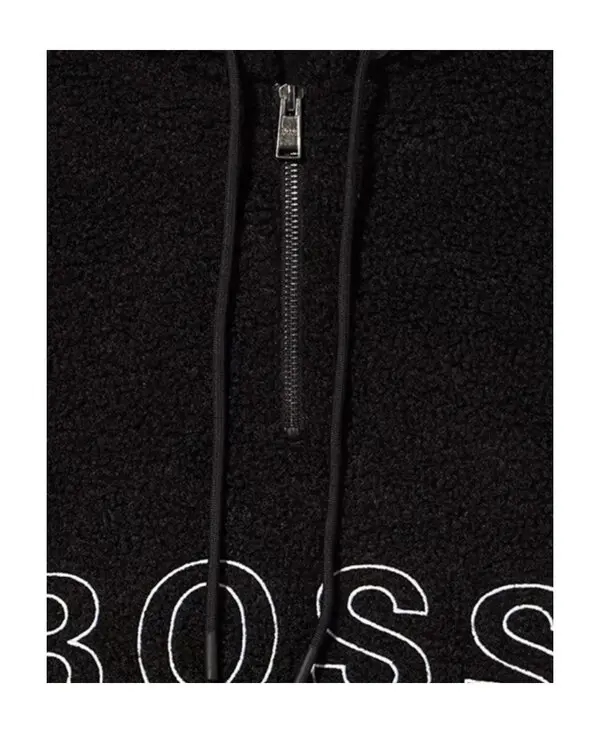 Hugo Boss Semi-zipper Logo Detail Sweater