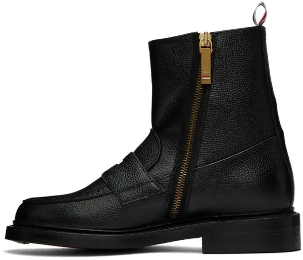 Thom Browne Leather Ankle Boots