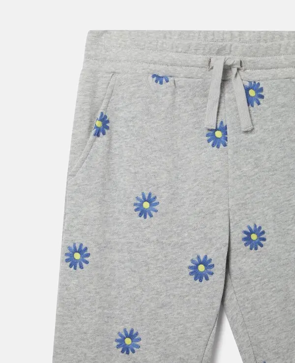 Stella McCartney Floral Embroidered Sweatpants