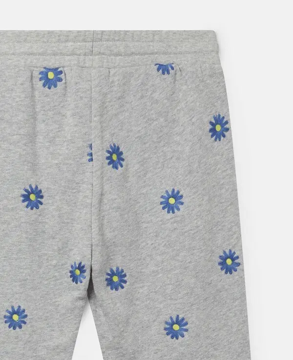 Stella McCartney Floral Embroidered Sweatpants